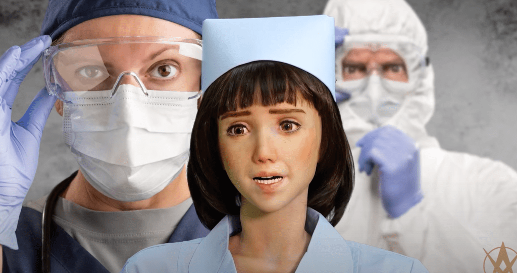 VIDEO: ¡Y con ustedes Grace! El robot enfermera que atiende pacientes ...