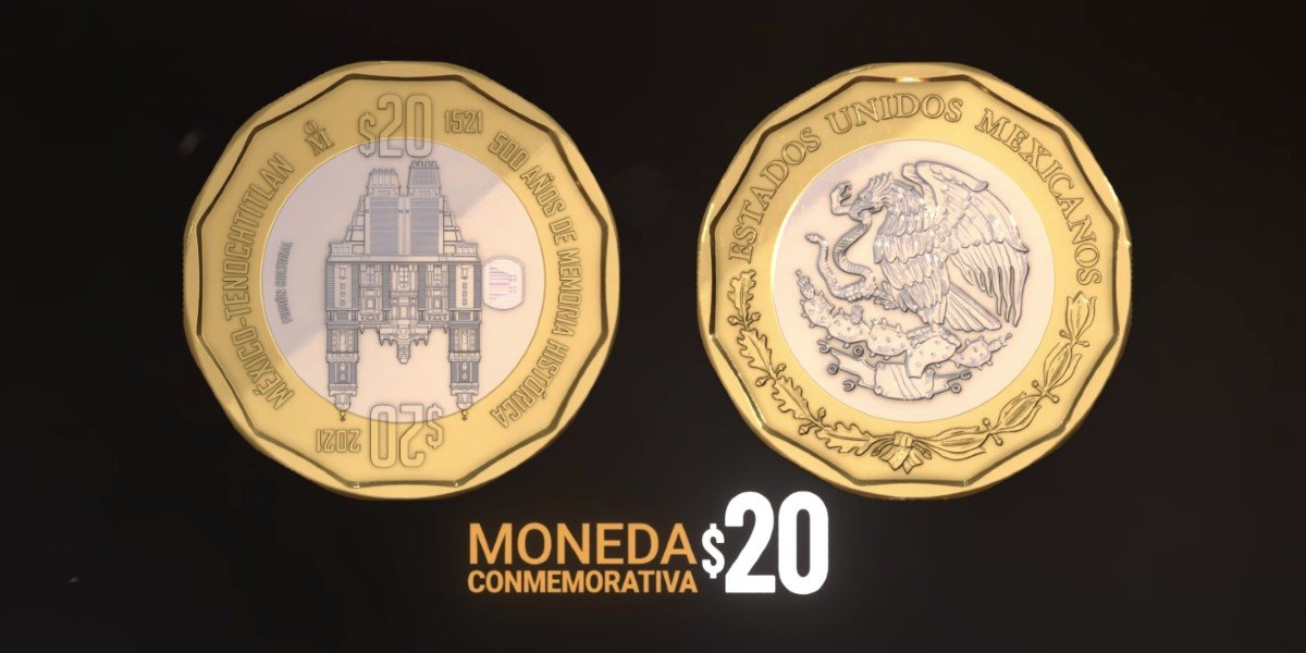 Moneda de 20 pesos se vende hasta en 35 mil pesos