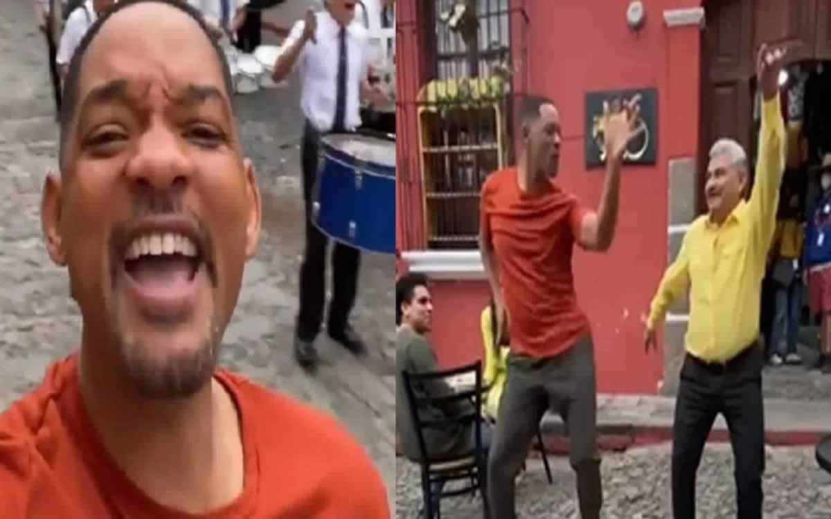 Viral: Will Smith y "El Lobo Vázquez bailan juntos