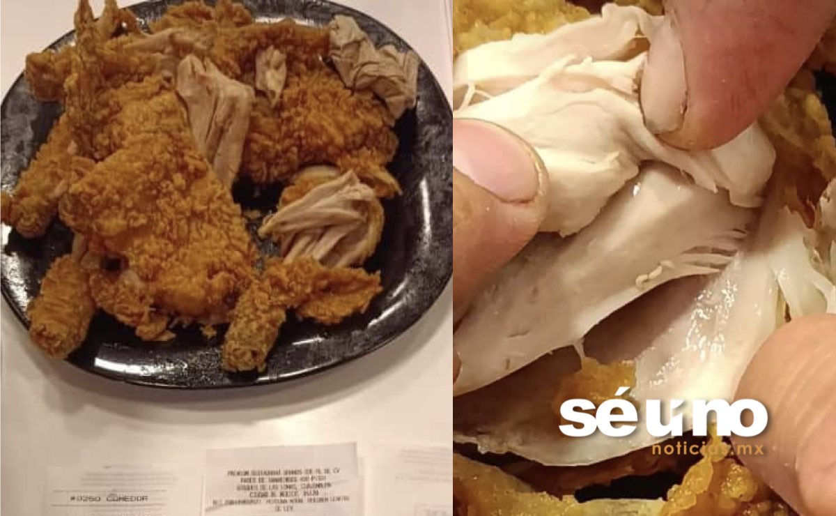 #VIDEO Encuentran gusanos en el pollo de KFC