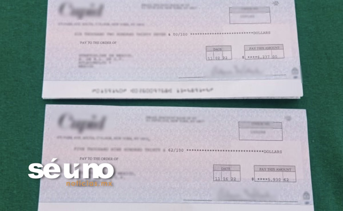 Interceptan cheques por 56 mil dólares en Aduana de Toluca