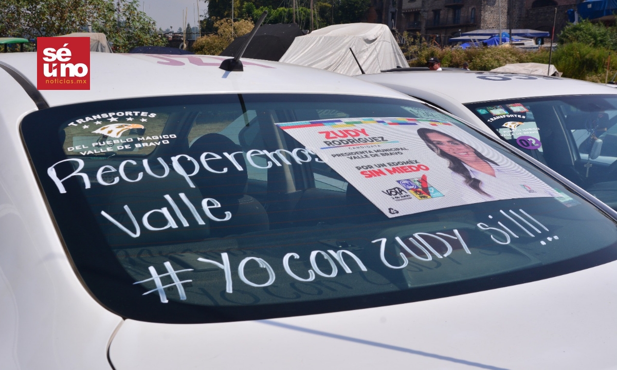 Zudy Rodríguez Apoya a Transportistas y Brigadistas en Valle de Bravo