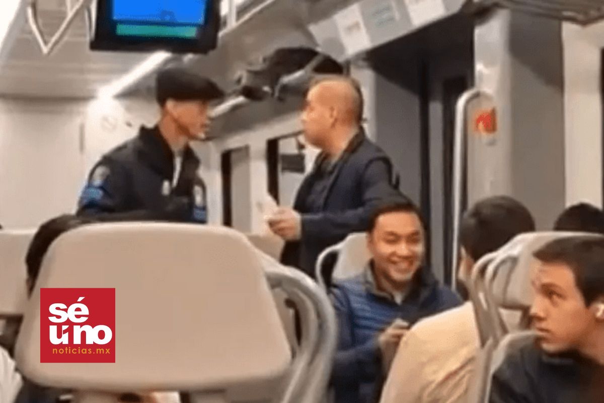 Discusión en el Tren El Insurgente por uso indebido de asiento reservado