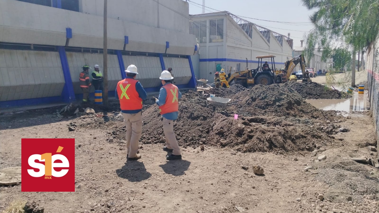 Fuga de gas alarma zona industrial de Ecatepec