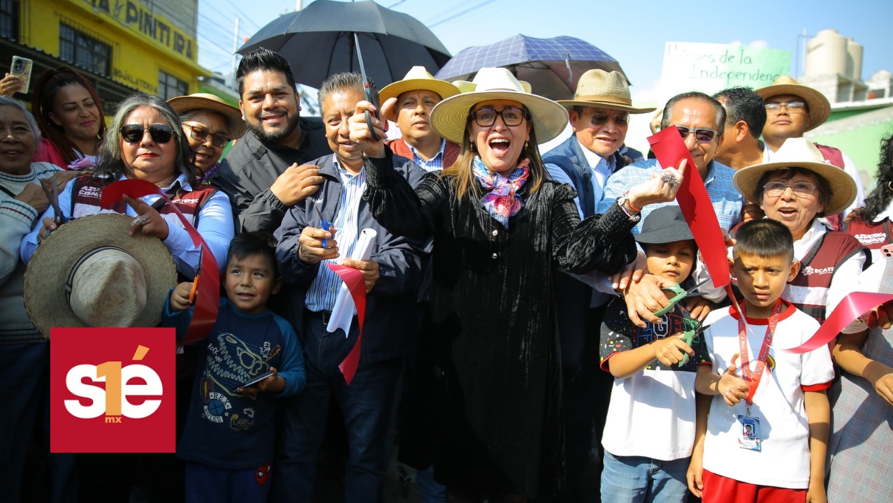 Azucena Cisneros impulsa transformación urbana en Jardines de Santa Clara